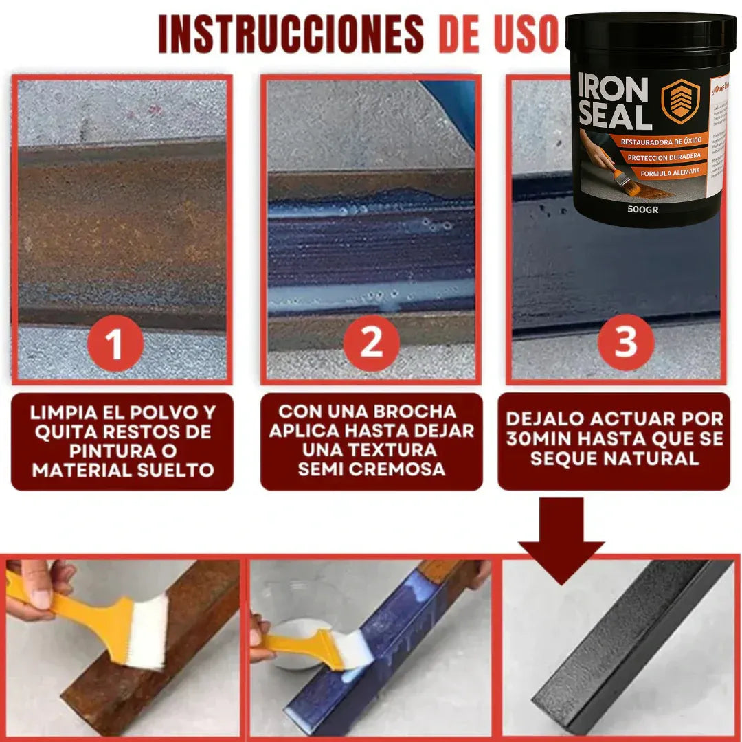 Iron Seal® – Elimina y Previene el Óxido con Tecnología Alemana – Colombia